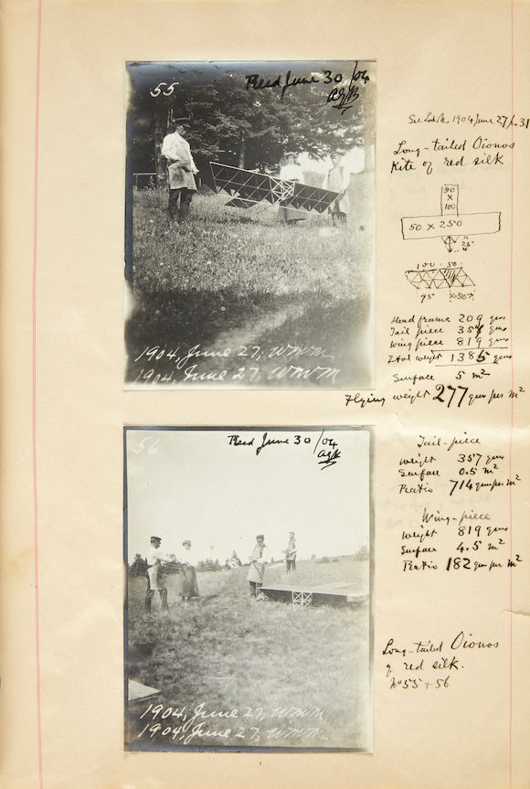 Bonhams : BELL, ALEXANDER GRAHAM. 1847-1942. Photograph Album, entitled ...