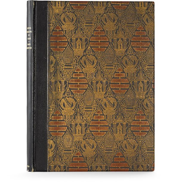 Bonhams : HUNTER, DARD. 1883-1966. Papermaking in Southern Siam ...