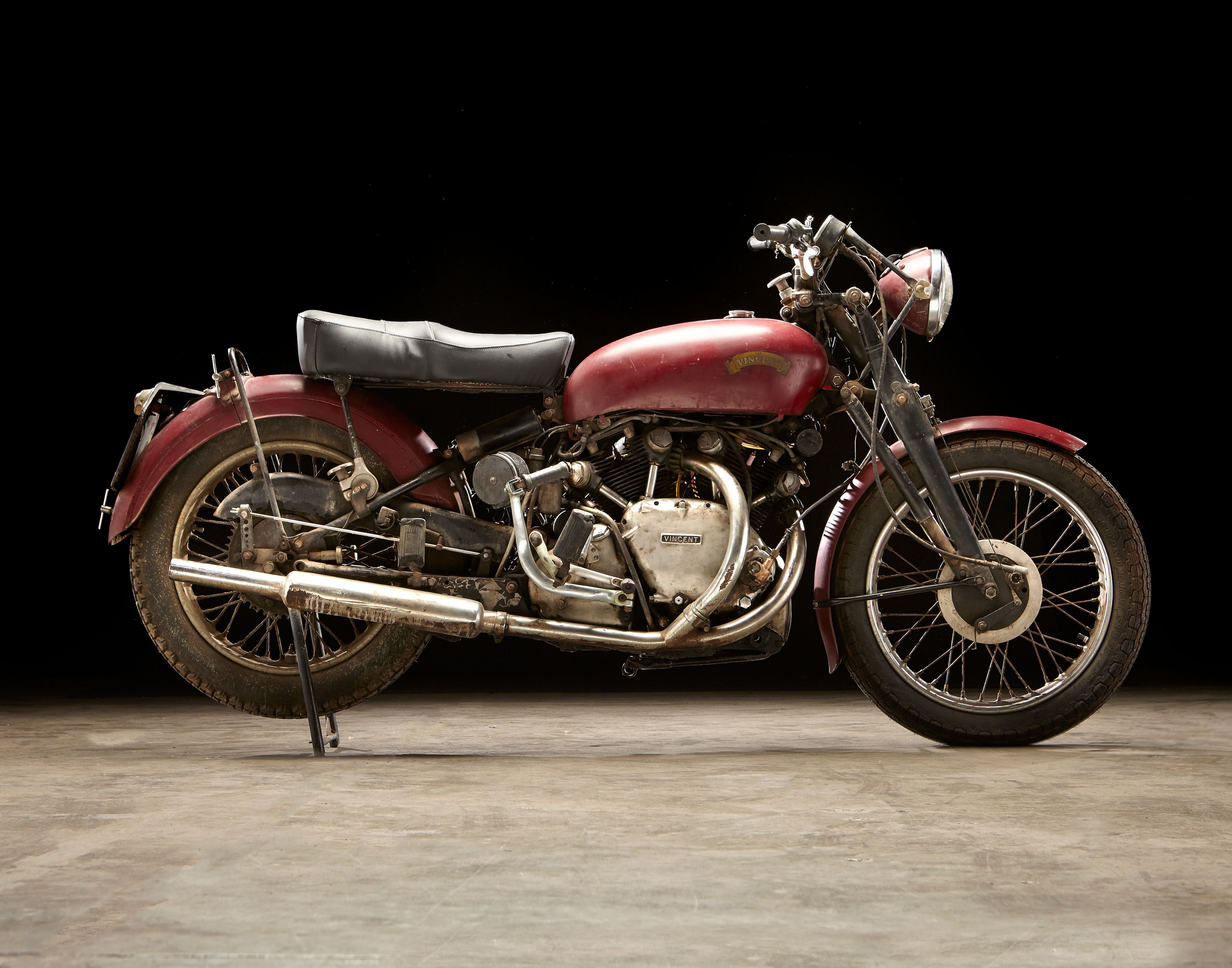 Bonhams Cars : 1952 Vincent 998cc Series C Rapide Frame no. F10AB/1/ ...