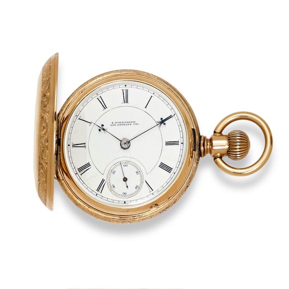 Bonhams : Otay Watch Co., Otay California. A rare gold filled hunter ...