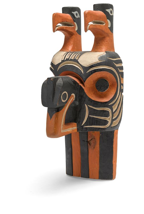 Bonhams : A Coast Salish Sxwaixwe mask