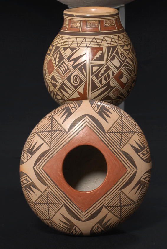 Bonhams Two Hopi Polychrome Vessels