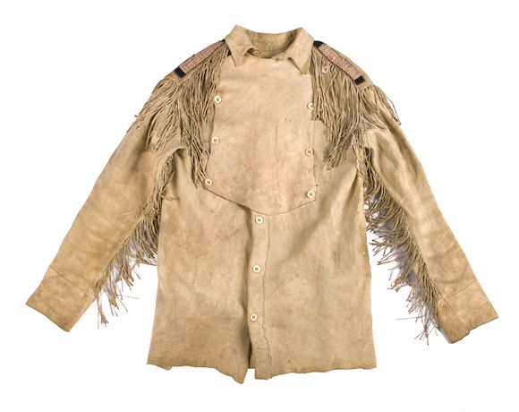 Bonhams : A Metis-Cree quilled shirt
