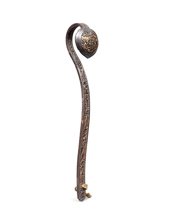 Bonhams : AN IRON AND GILT SCEPTER China, Ming (1368-1644) or Qing ...