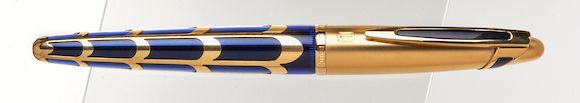 Bonhams : WATERMAN: Edson Boucheron 18K Yellow Gold Limited Edition ...