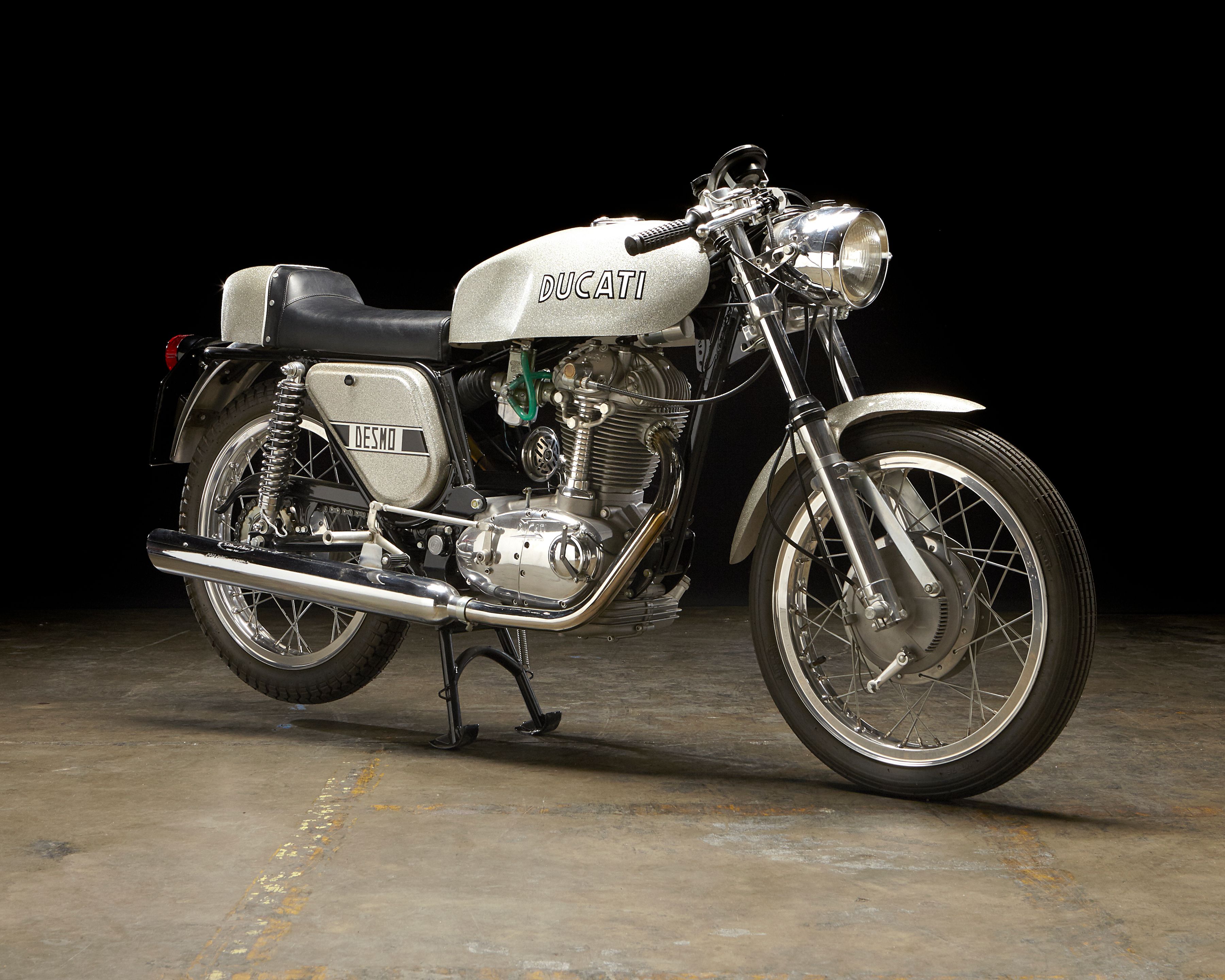 Bonhams Cars : 1971 Ducati 450 Desmo Silver Shotgun Frame no ...