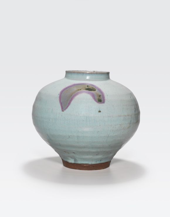 Bonhams : A large Jun ware jar Yuan dynasty