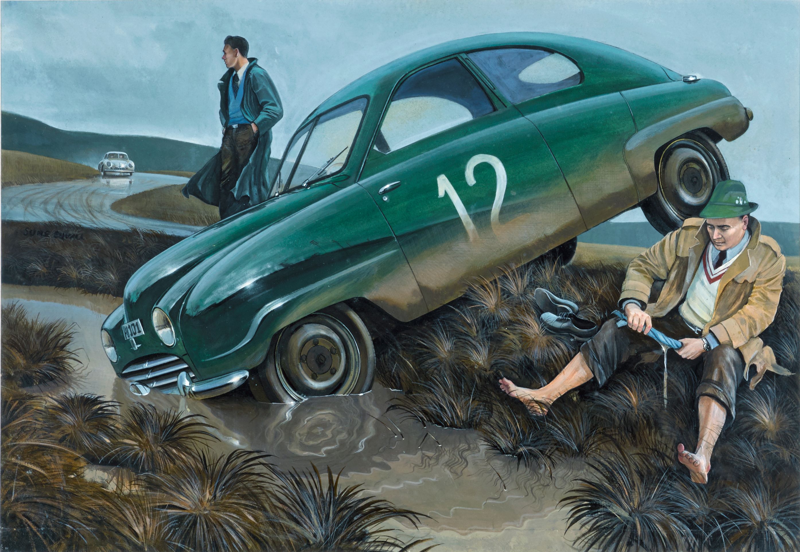 Bonhams Cars : Sune Envall, Eric Carsson's First Rally