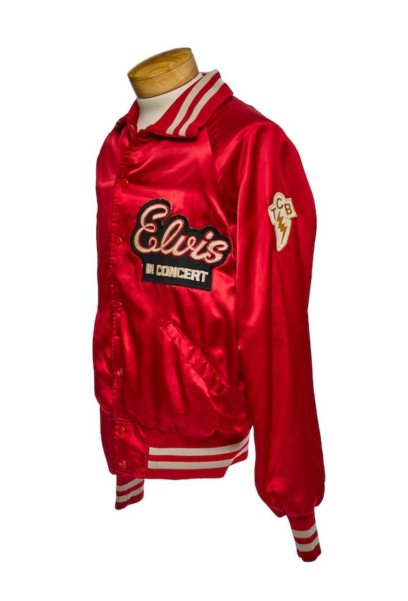 Bonhams : An Elvis in Concert tour jacket