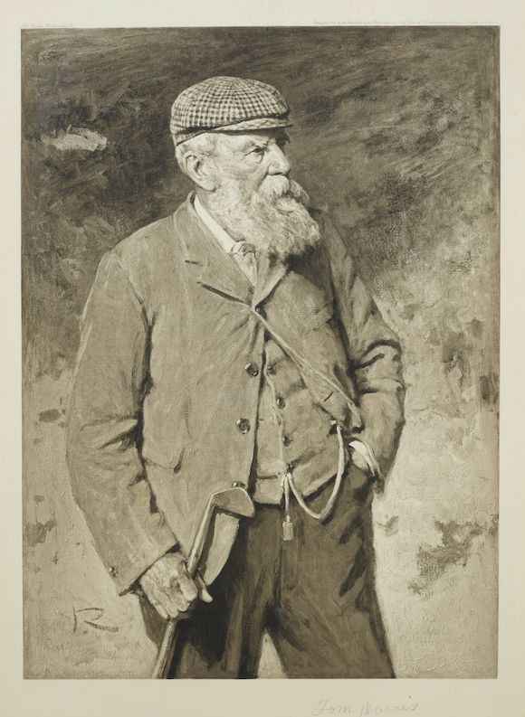 Bonhams : AFTER SIR GEORGE REID A PHOTOGRAVURE OF OLD TOM MORRIS Berlin ...