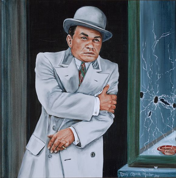 Bonhams : Norris Church Mailer (American, 1949-2010) Little Caesar 36 x ...