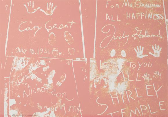 Bonhams : Andy Warhol (1928-1987); Sidewalk, from Eight by Eight to ...