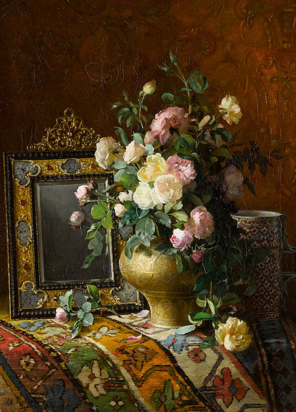 Bonhams : Dominique Hubert Rozier (French, 1840-1901) Nature morte au ...