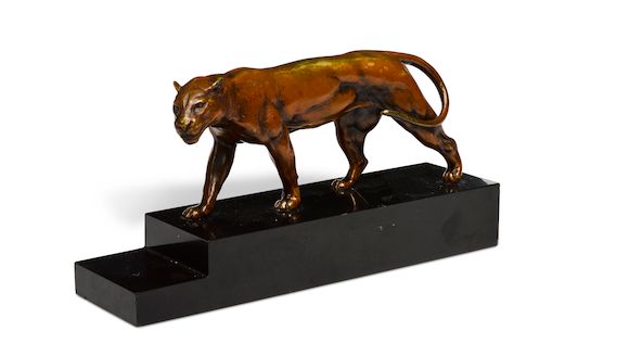 Bonhams : Antoine Bofill (Spanish, 1875-circa 1925) A patinated bronze ...