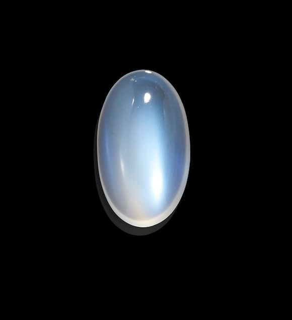 Bonhams : Orthoclase Feldspar var. Blue Moonstone