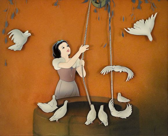 Bonhams : A celluloid of Snow White from Snow White and the Seven Dwarfs