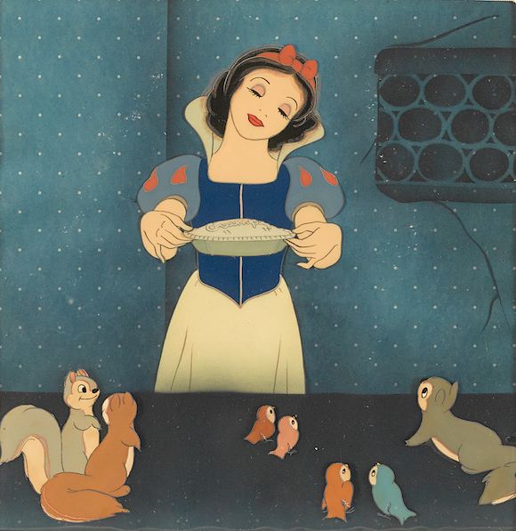 Bonhams : A celluloid of Snow White from Snow White and the Seven Dwarfs