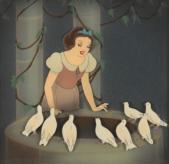 Bonhams : A celluloid of Snow White from Snow White and the Seven Dwarfs