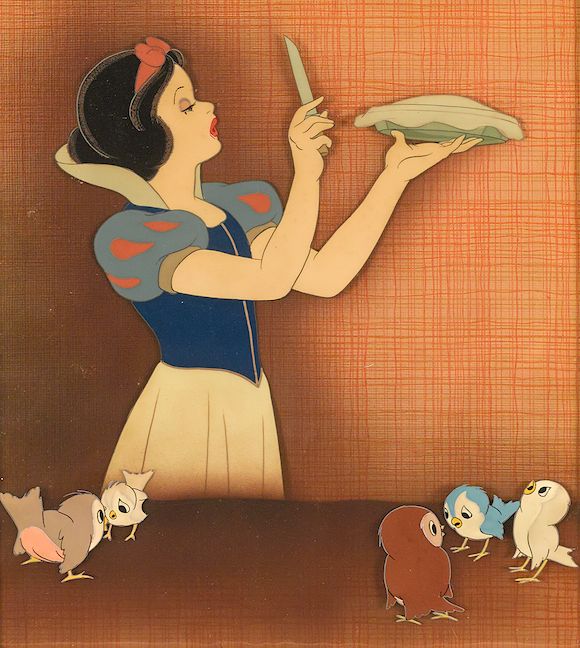Bonhams : A celluloid of Snow White from Snow White and the Seven Dwarfs