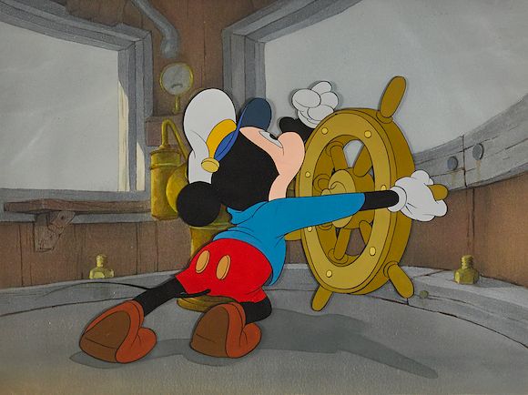Bonhams : A celluloid of Mickey Mouse from Tugboat Mickey