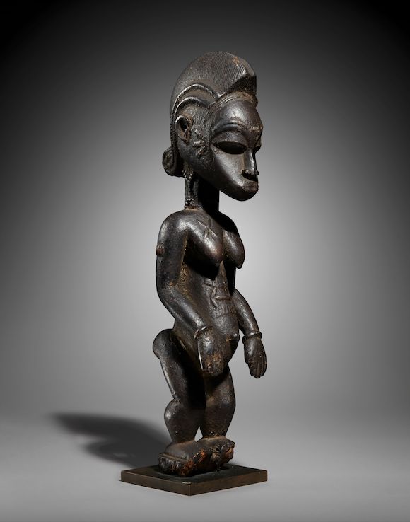 Bonhams : Baule Female Figure, Ivory Coast