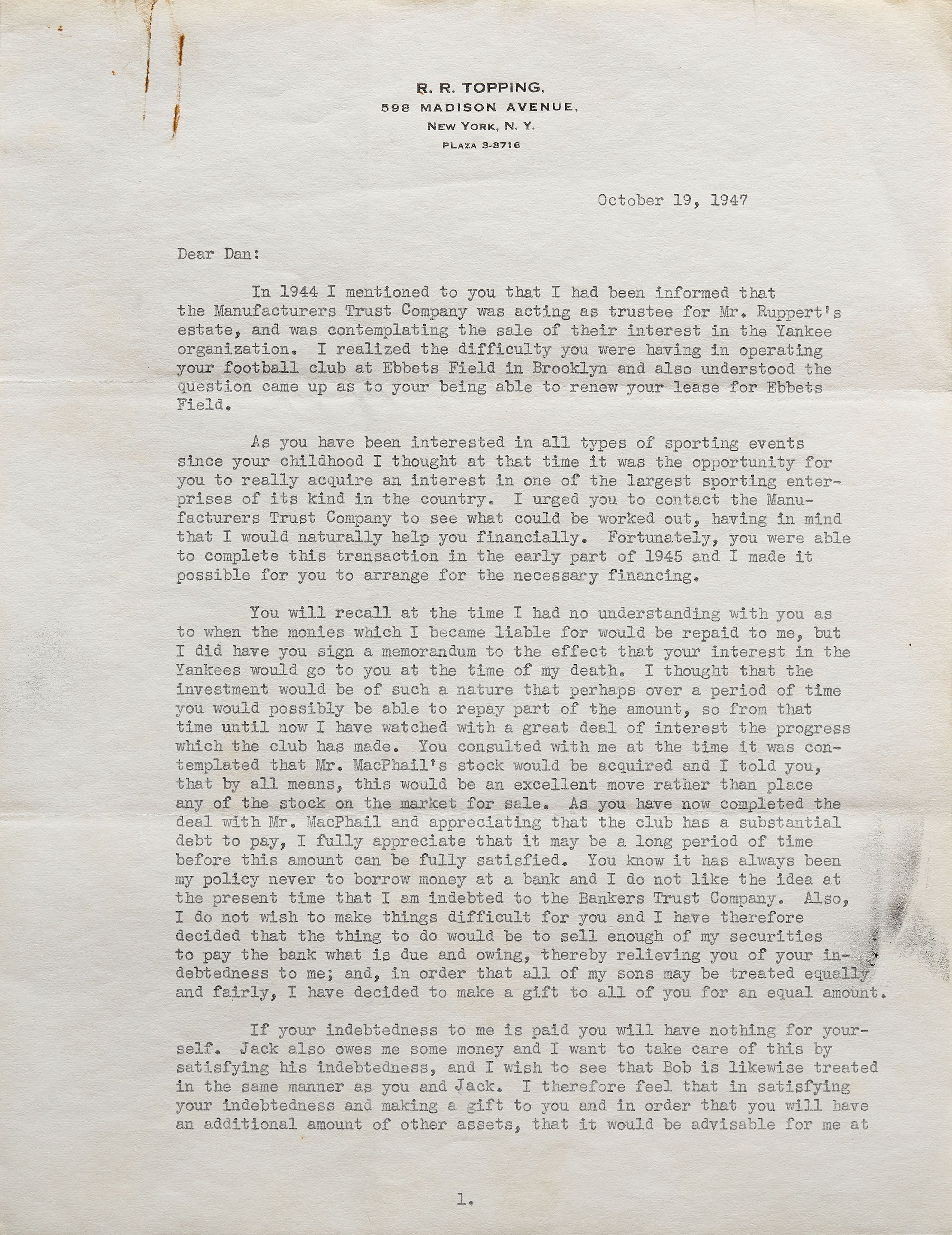 Bonhams : TOPPING, RHEA REID. (1886-1947). AS YOU HAVE BEEN INTERESTED ...