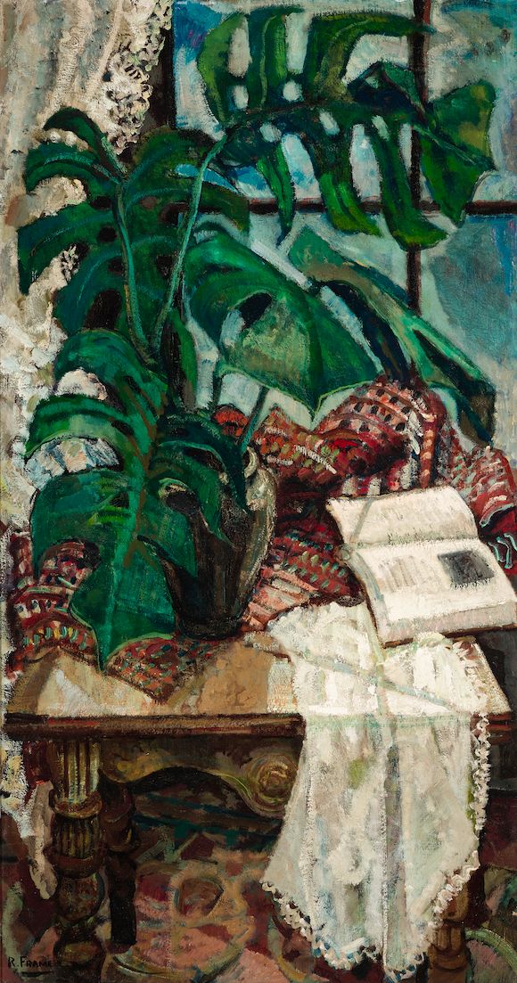 Bonhams : Robert Aaron Frame (American, 1924-1999) Philodendron 46 3/4 ...