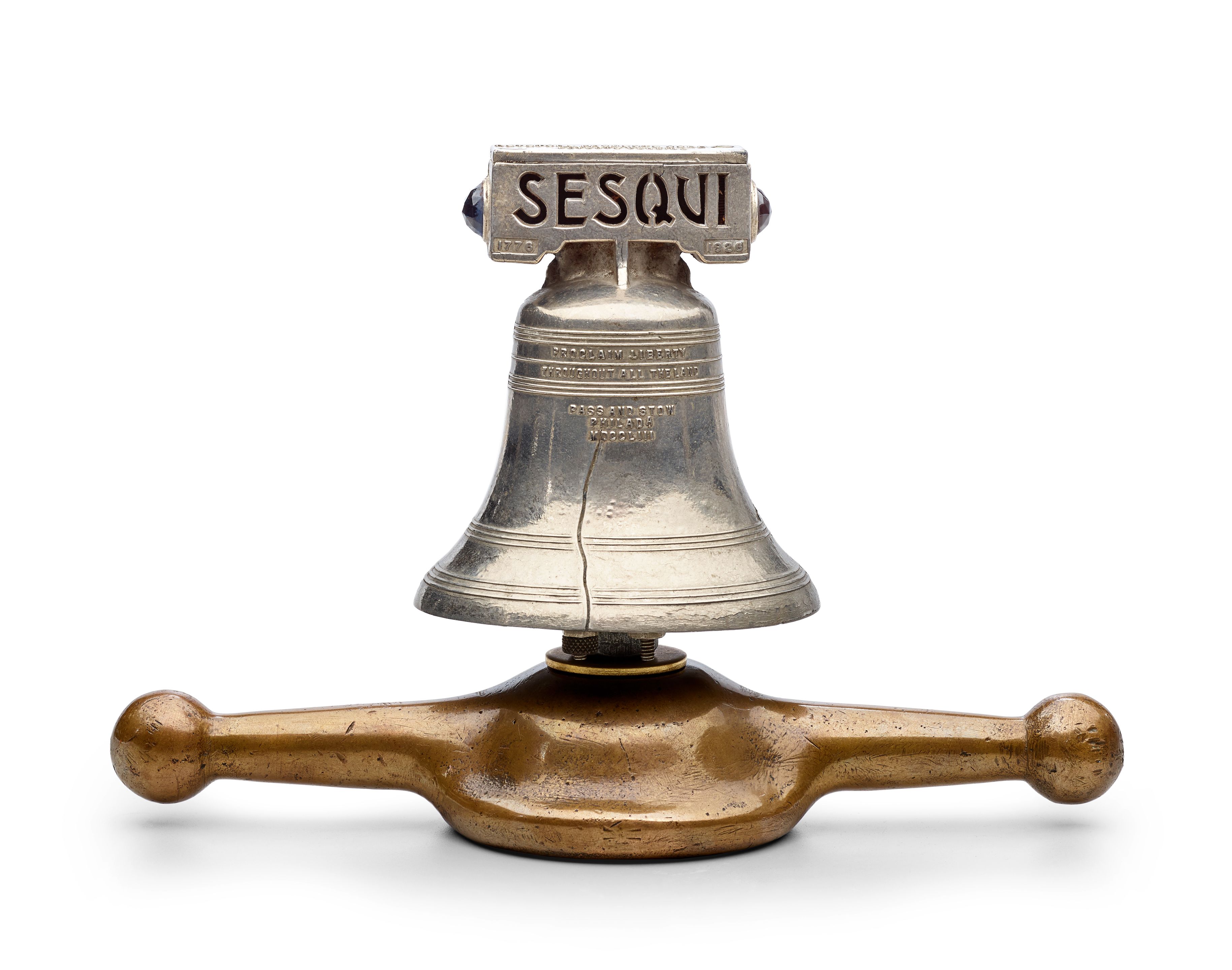 Bonhams Cars : A 'Liberty Bell Sesqui 1776-1926' mascot, American, c.1926,