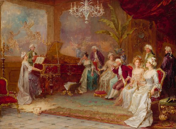 Bonhams : Vicente García de Paredes (Spanish, 1845-1903) A Musical ...