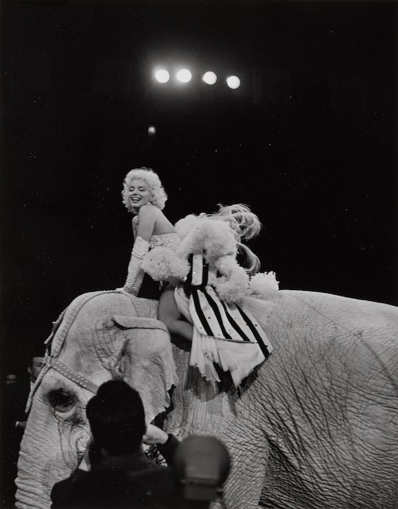 Bonhams : Erika Stone (born 1924); Marilyn Monroe Riding a Pink ...