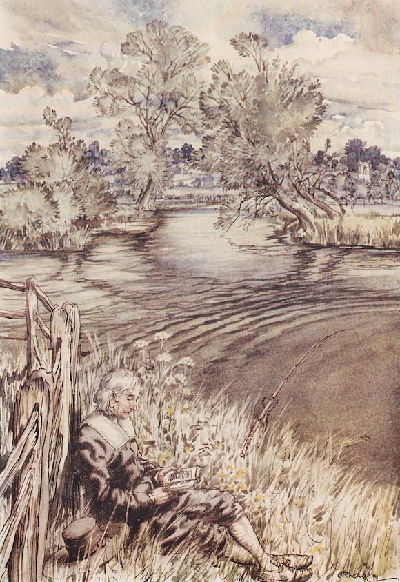 Bonhams : RACKHAM, ARTHUR. 1867-1939. WALTON, IZAAK. The Compleat ...