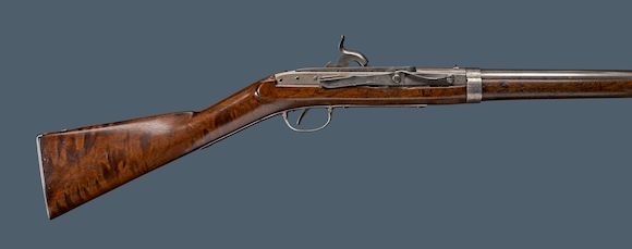 Bonhams : A U.S. 1843 Hall-North breechloading percussion carbine ...