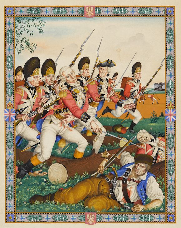 Bonhams : SZYK, ARTHUR. 1894-1951. Original gouache, "The Death of ...
