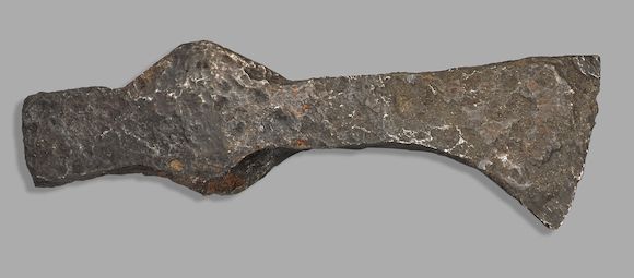 Bonhams : An early iron battle axe