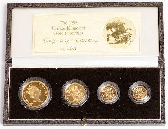 Bonhams : Great Britain, 1985 Gold Proof Collection