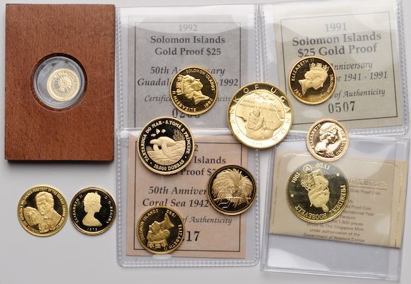 Bonhams : Modern World Proof Gold Coins