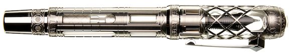 Bonhams : MONTBLANC: Musée du Louvre 18K White Gold Skeleton Limited ...