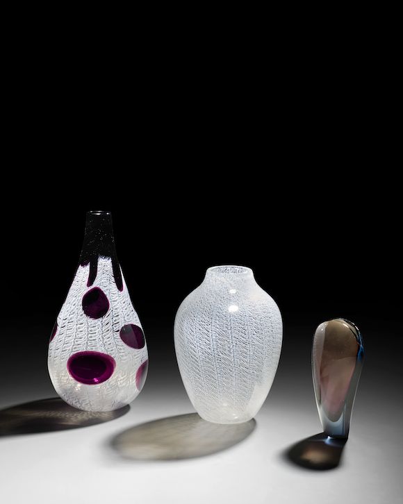 Bonhams : Archimede Seguso (1909-1999) Vase A Merlettocirca 1952blown ...