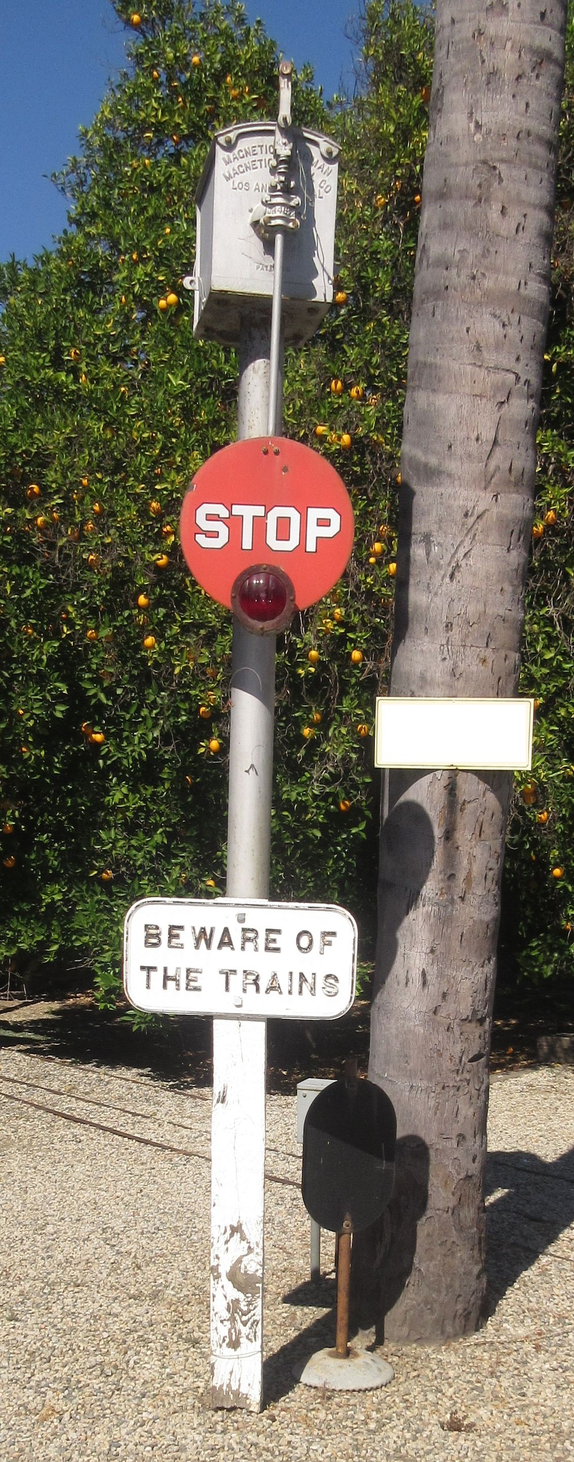 Bonhams Cars : A Magnetic Flagman railway signal by Magnetic Signal Co ...