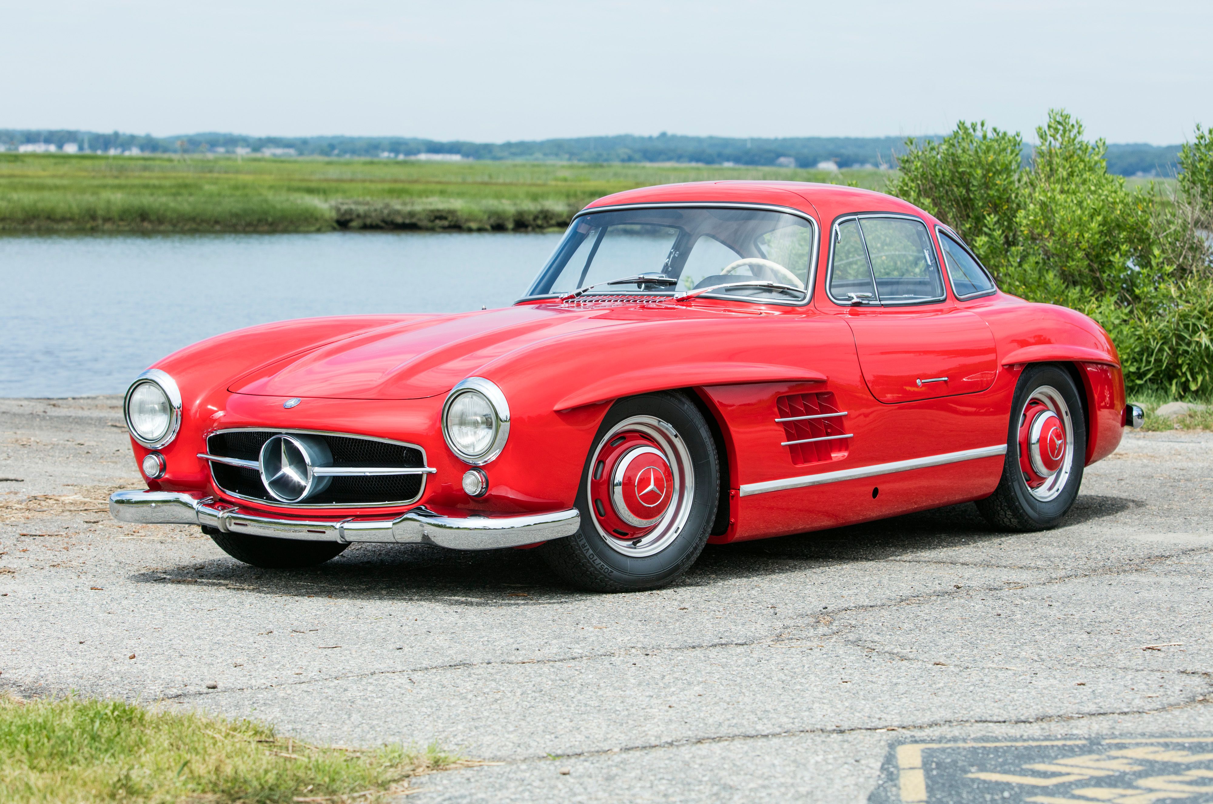 Bonhams Cars : 1955 Mercedes-Benz 300SL Gullwing Chassis no. 198.040. ...