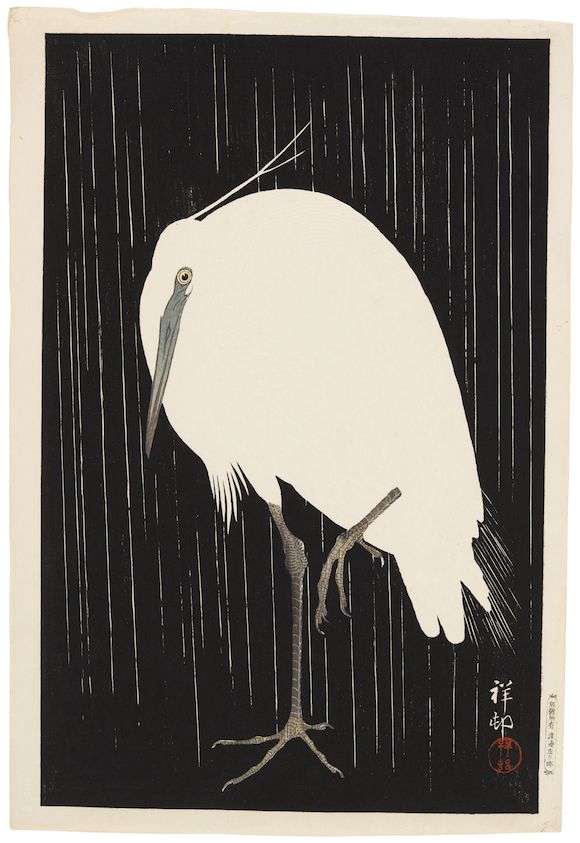 Bonhams : Ohara Koson/Shoson (1878-1945) Showa era (1926-1989), circa 1928