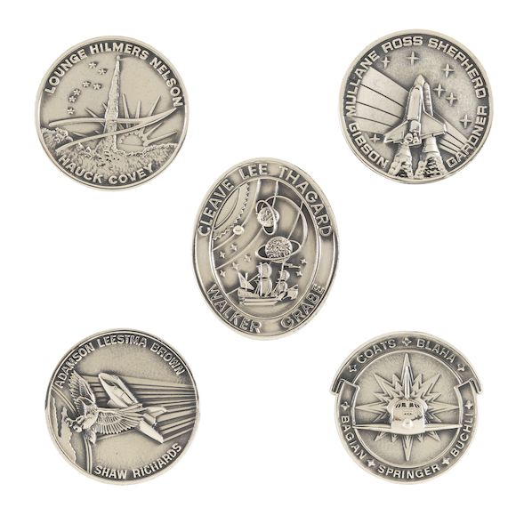 Bonhams : FIVE SHUTTLE MISSIONS THAT FOLLOWED THE CHALLENGER DISASTER ...