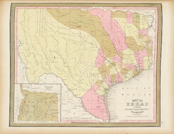 Bonhams : MITCHELL, Samuel Augustus. 1792-1868. A New Universal Atlas ...