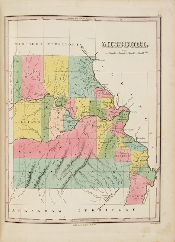 Bonhams : FINLEY, Anthony. c.1790-1840. A New General Atlas, comprising ...