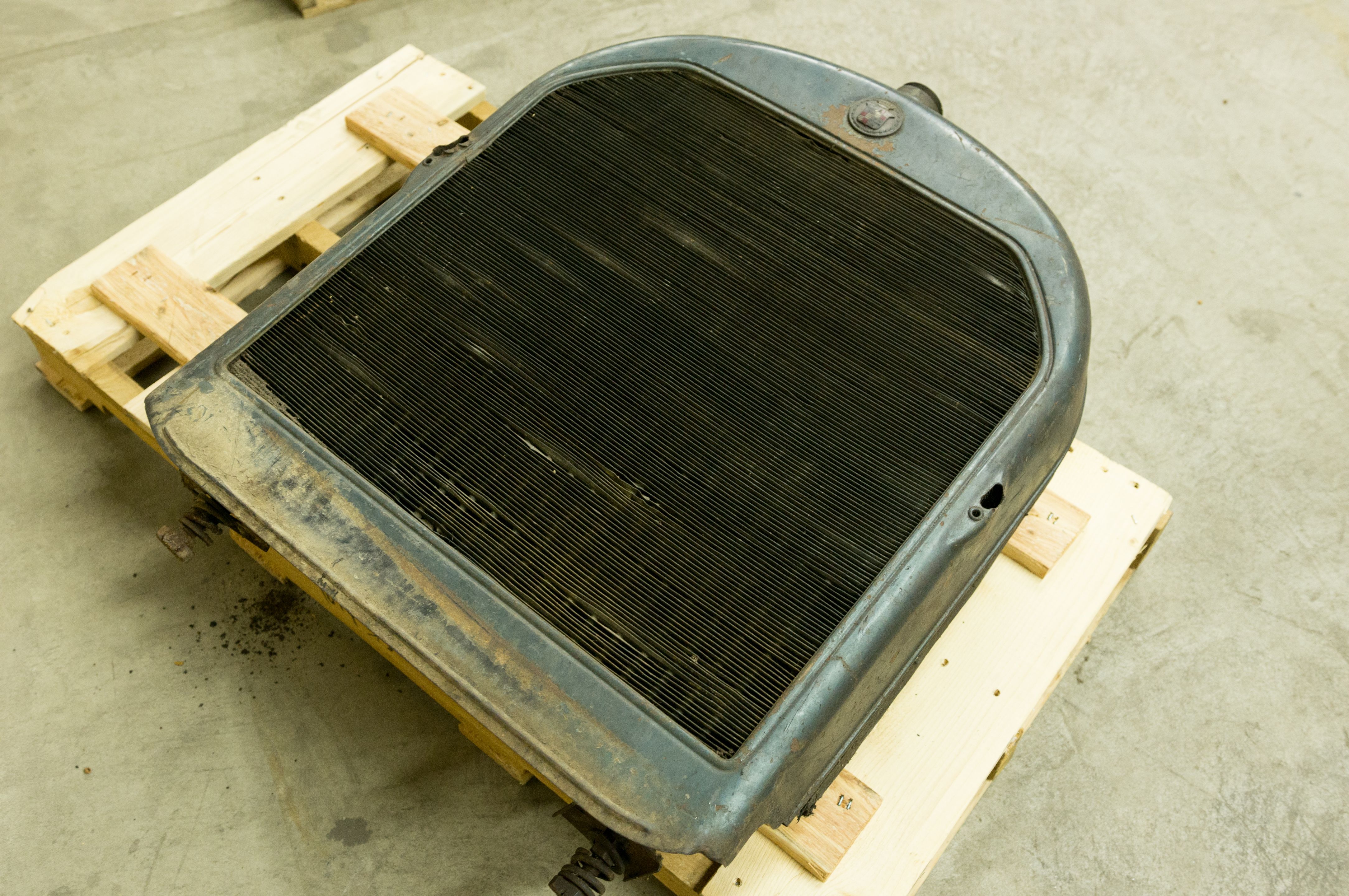 Bonhams Cars : Early V8 Cadillac Radiator