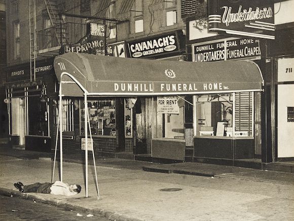 Bonhams : Weegee (Arthur Fellig) (1899-1968); Sunday is a good day for ...