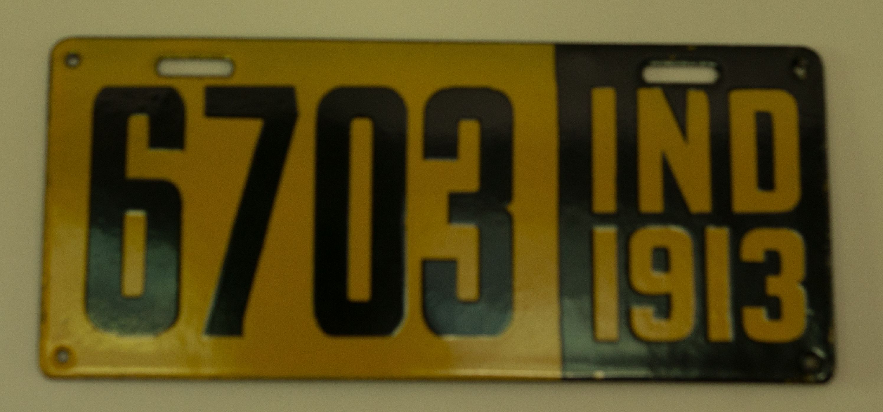 Bonhams Cars : 1913 Indiana Plate