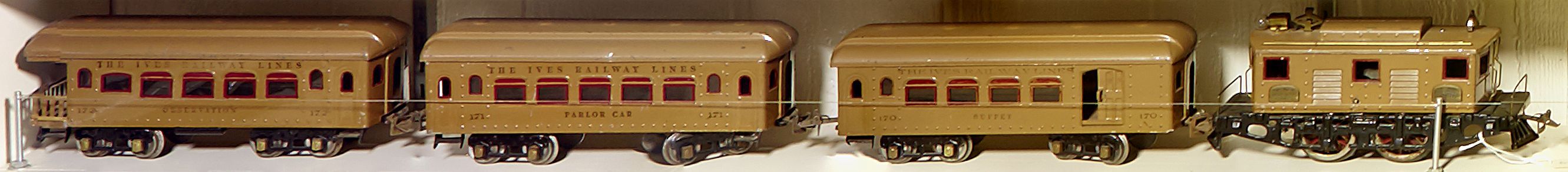 Bonhams Cars : Ives 3236 Standard gauge 0-4-0 electric locomotive,