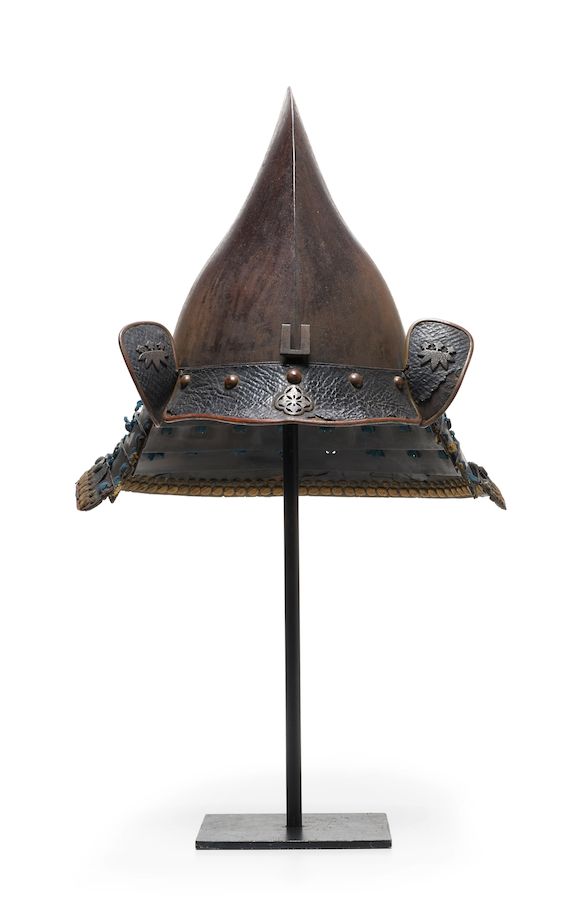Bonhams : An iron eboshi kabuto By Munehisa, Edo period (1615-1868 ...