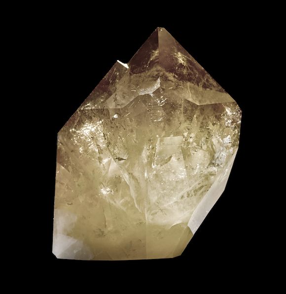 Bonhams : Large Polished Citrine Specimen